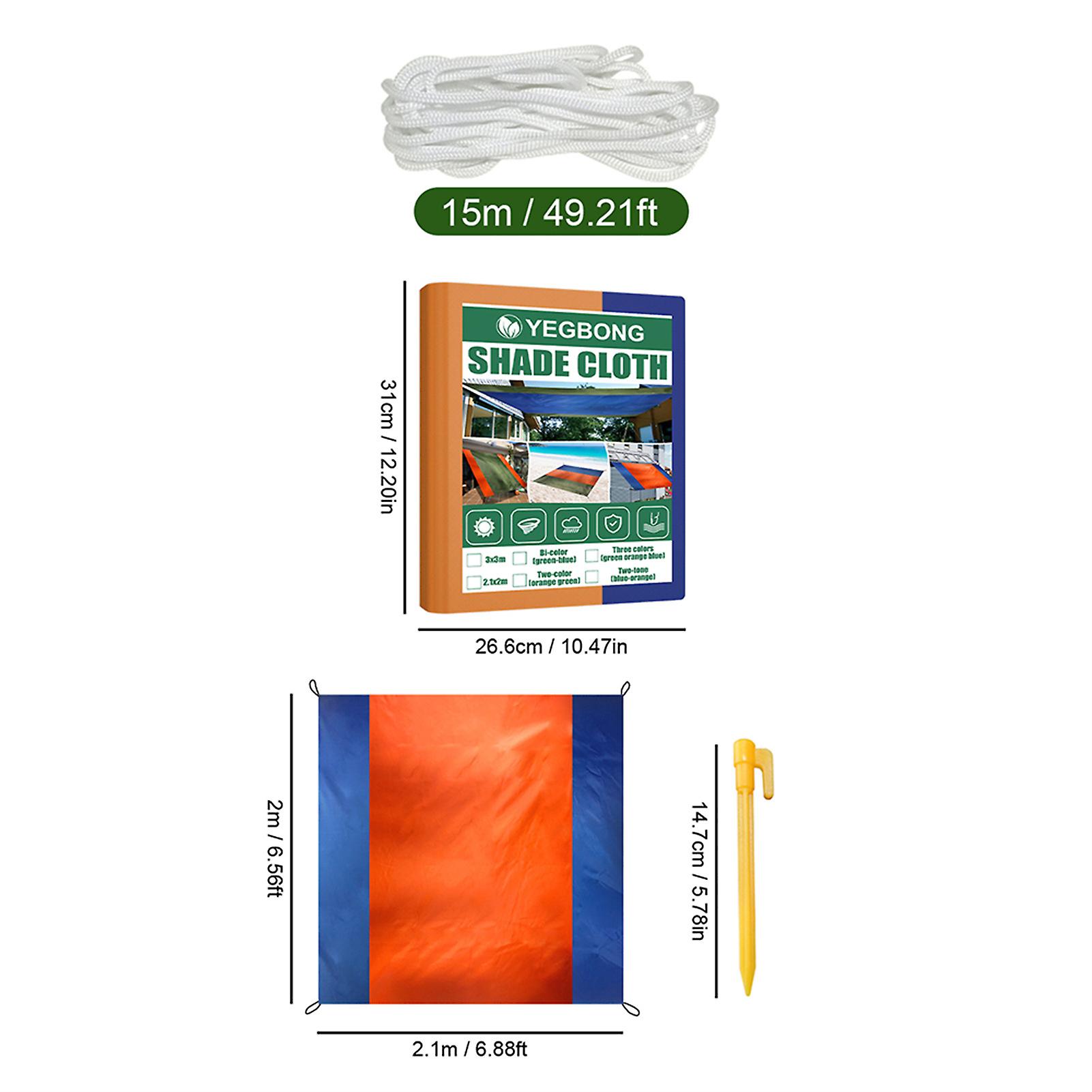 Outdoor Sunshade Waterproof Cloth Dual Color Combination Sturdy Cloth ...