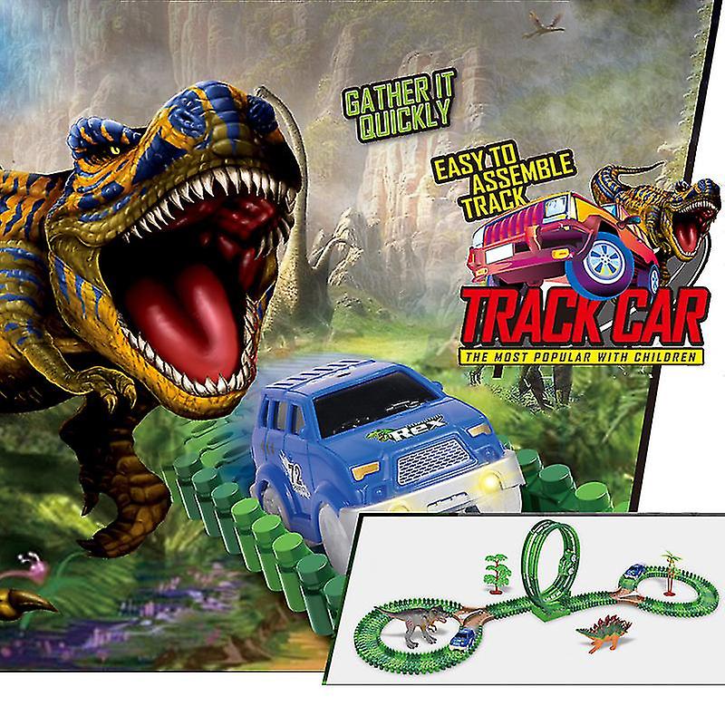 Racing Roller Coaster Bend Diy Flex Multifunction Rail Race Car Vehicle ...