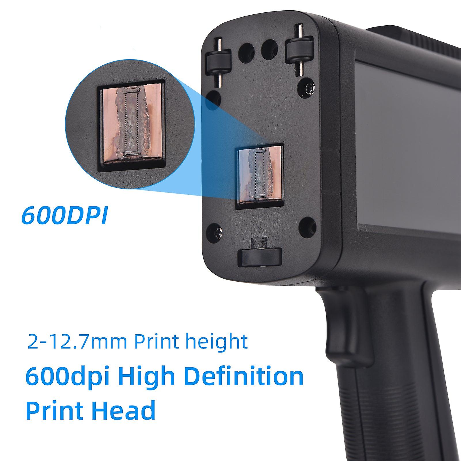 Portable hd handheld inkjet printer 4.3 inch touchscreen intelligent ...