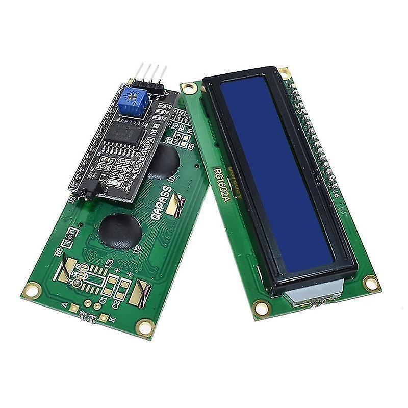 I2C LCD1602 Blauw 1602 LCD Display Backlight Modules Iic i2c twi &Spi Serial Interface 5v ...