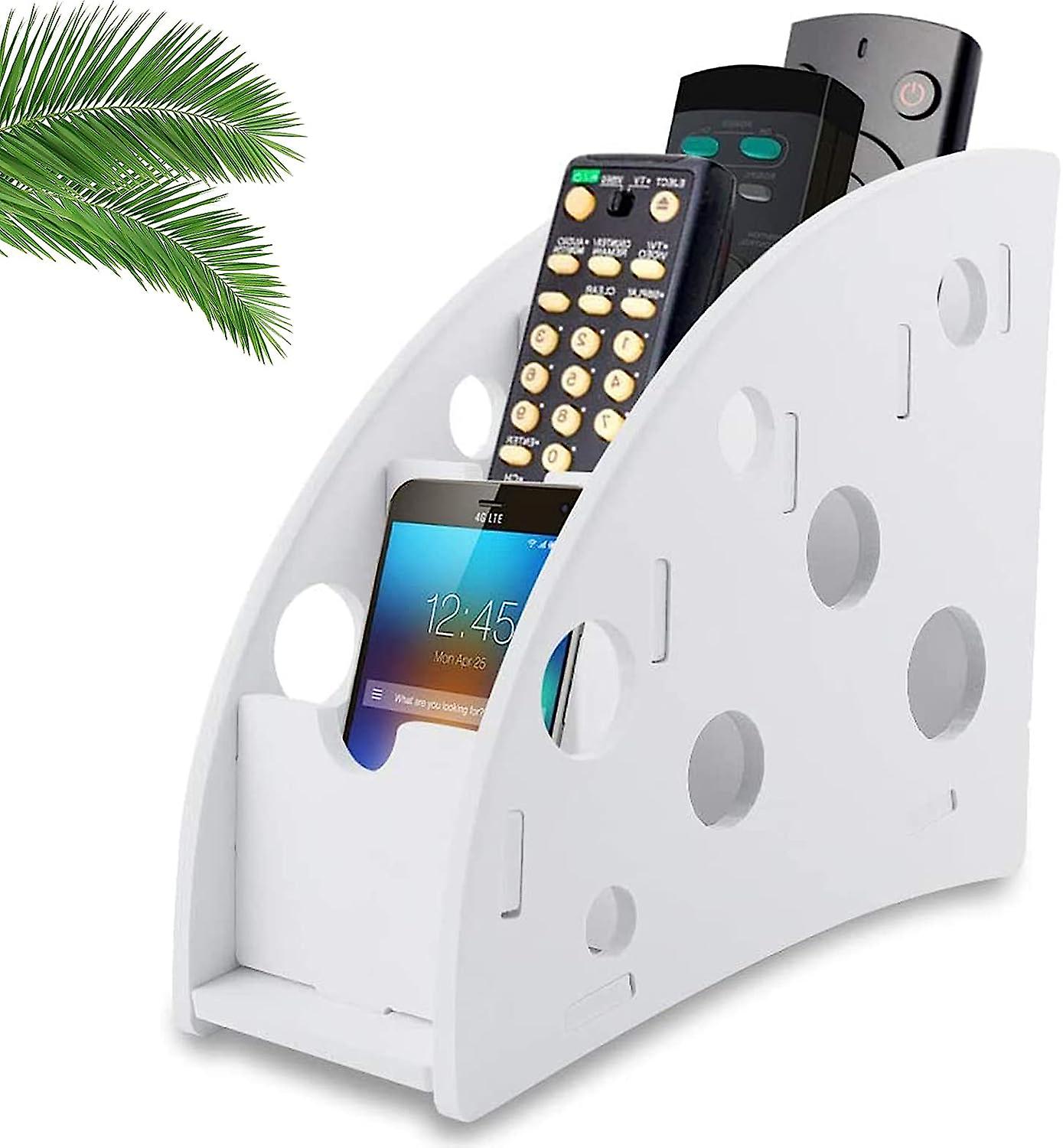 Remote Control Organizer, White Remote Control Organizer For Storing ...