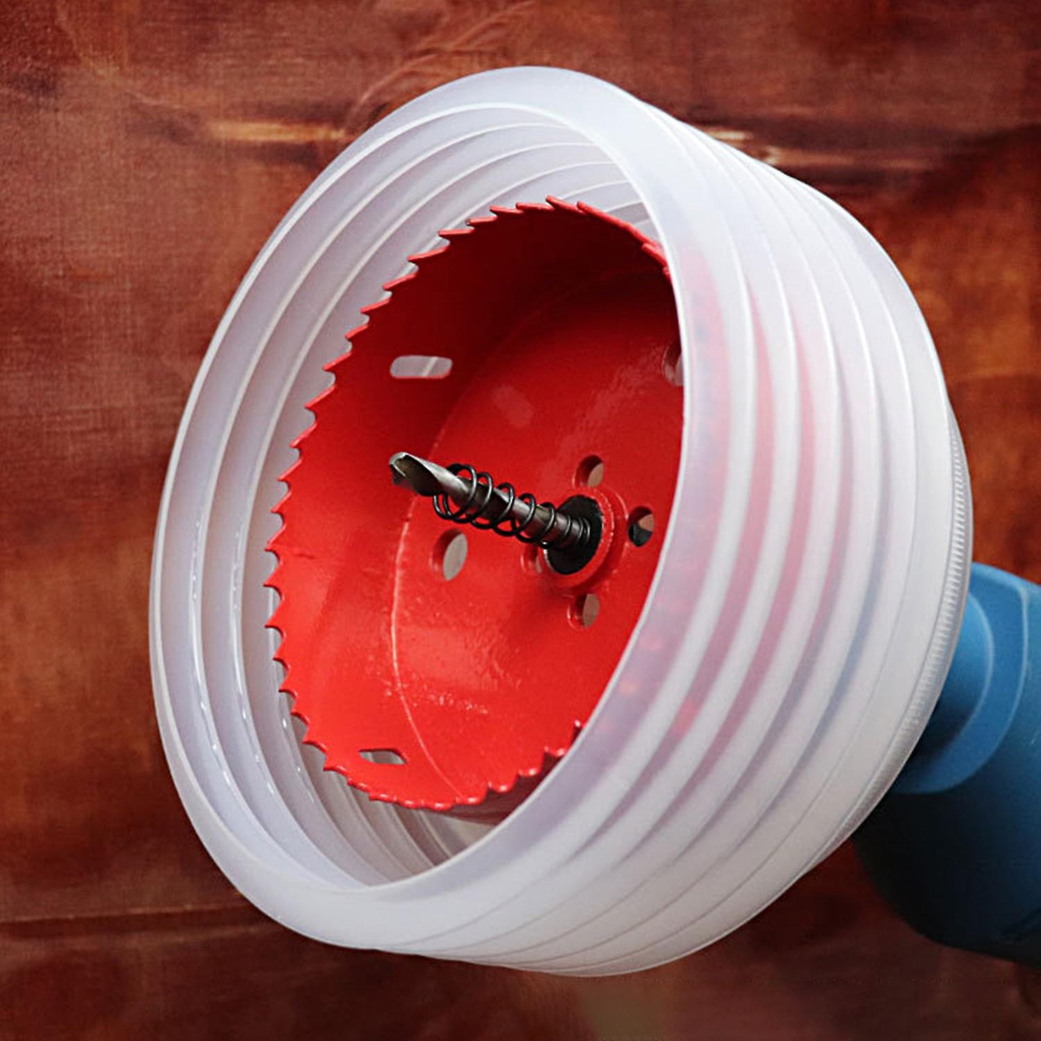 Drill Dust Collector Detachable Embedded Bearing Transparent with ...