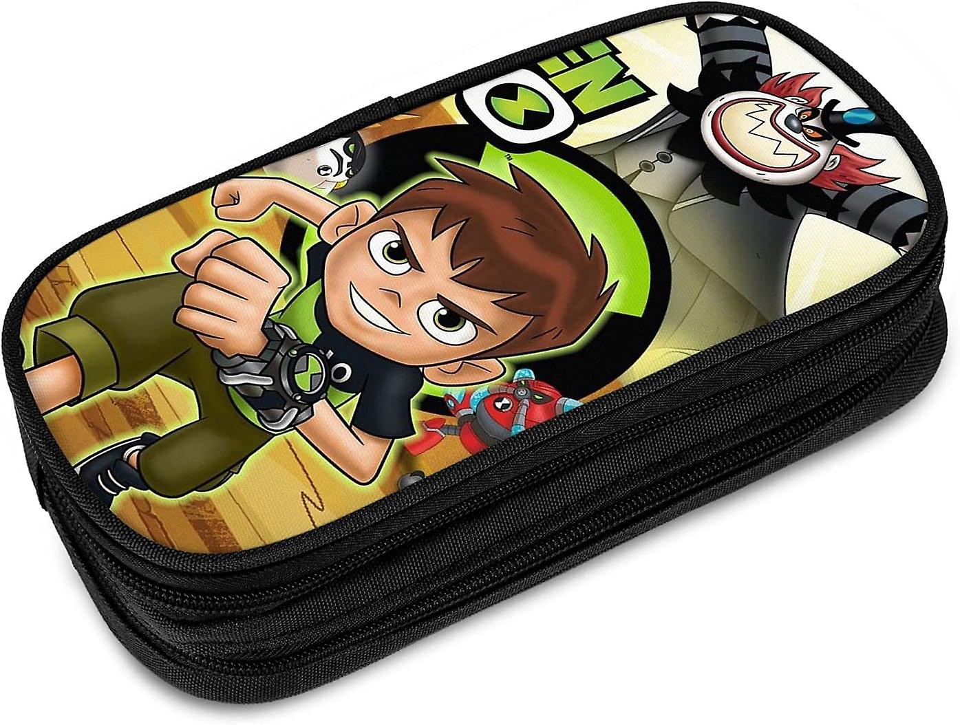 Younini Ben 10 Pencil Case Anime Multifunction Large Capacity Pouch ...