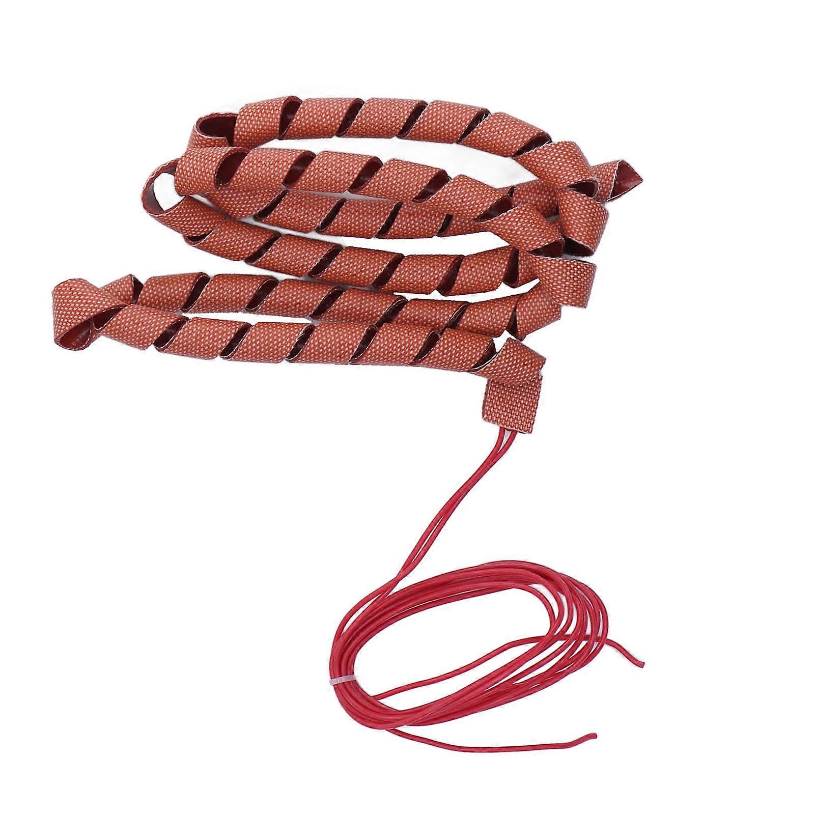 Spiral Silicone Heating Tape Pipe Heating Heat Trace Cable Wrap for ...