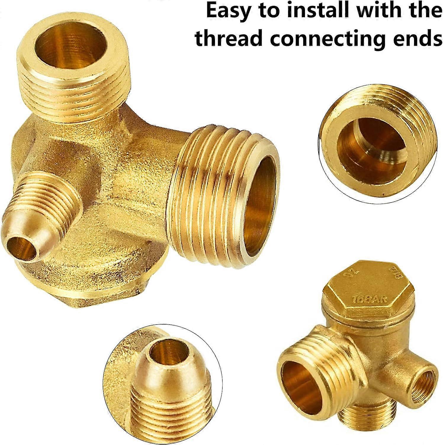 Check Valve Compressor Check Valves Air Compressor Check Valve 3 Port ...