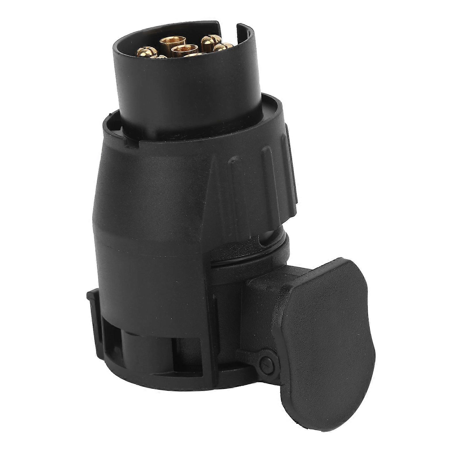 2pcs Trailer Plug Adapter Kit 7 to 13 Pin 13 to 7 Pin Connector Set ...