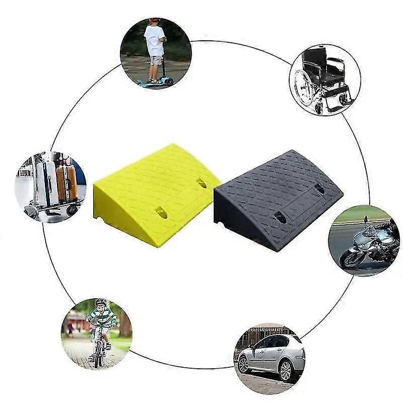 Driveway Ramps Loading Ramp Portable Cycle Wheelch Bike Scooter Duty ...