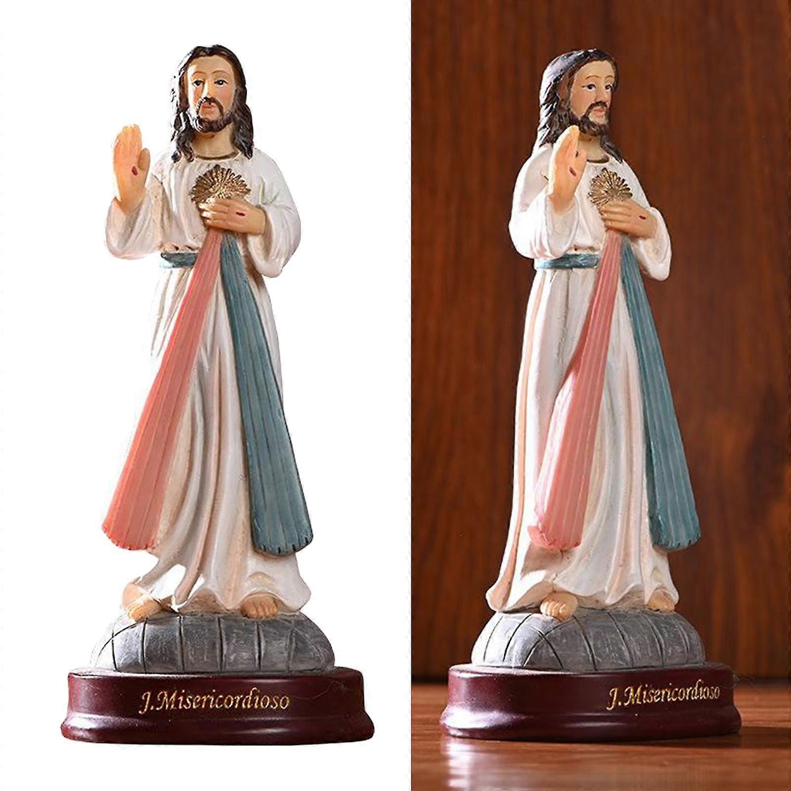 Religious Figurine Resin Jesus Statue Figure Sculpture Savior Figurine ...