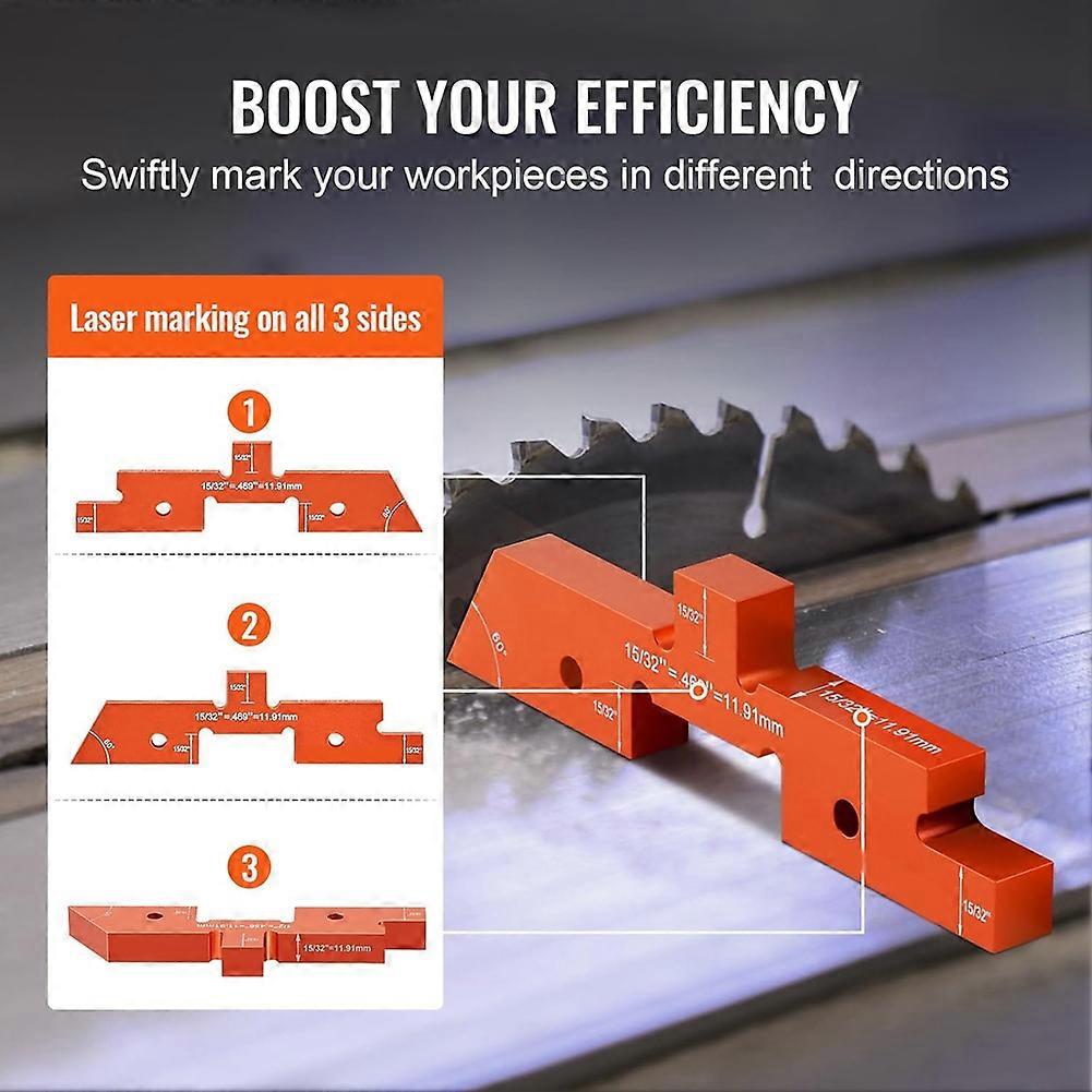 Router Table Setup Bars, 14 Pcs, Precision Aluminum Setup Blocks Height ...