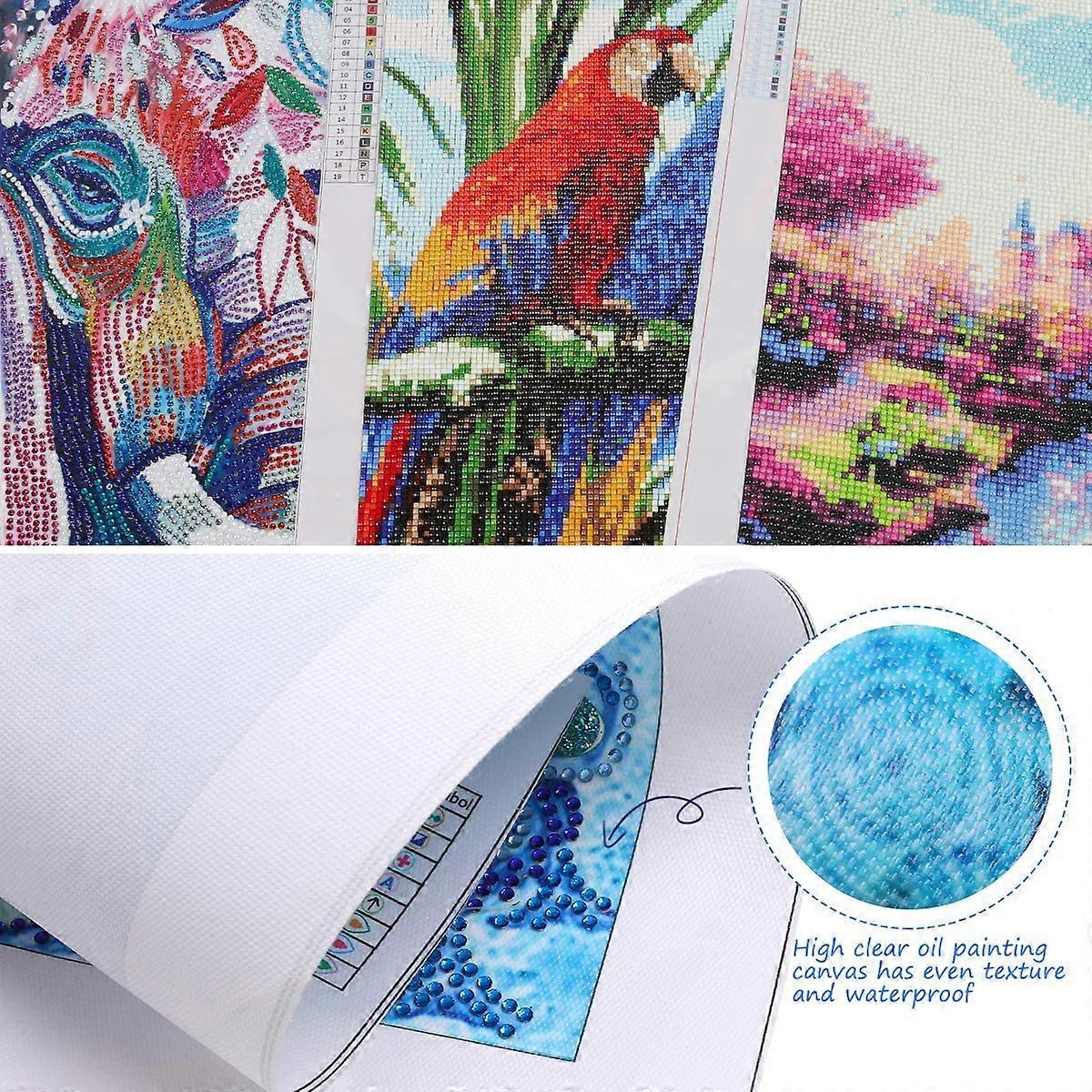 Diamond Painting Kits, DIY Diamond Painting by Number Kit for Adults ...