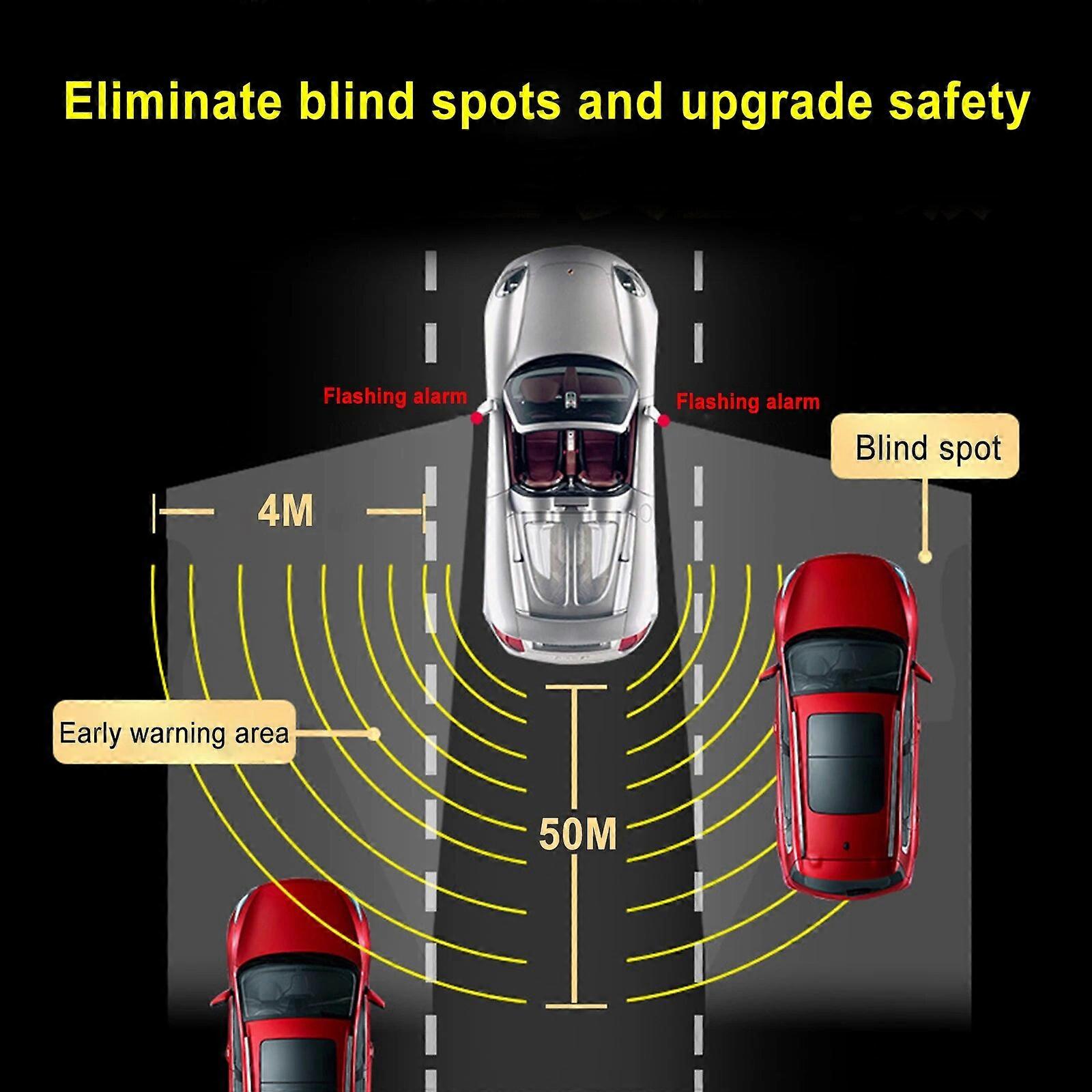 Car BSD Car blind spot detection system 77Ghz Millimeter Wave Radar BSD Change Lane Aided ...