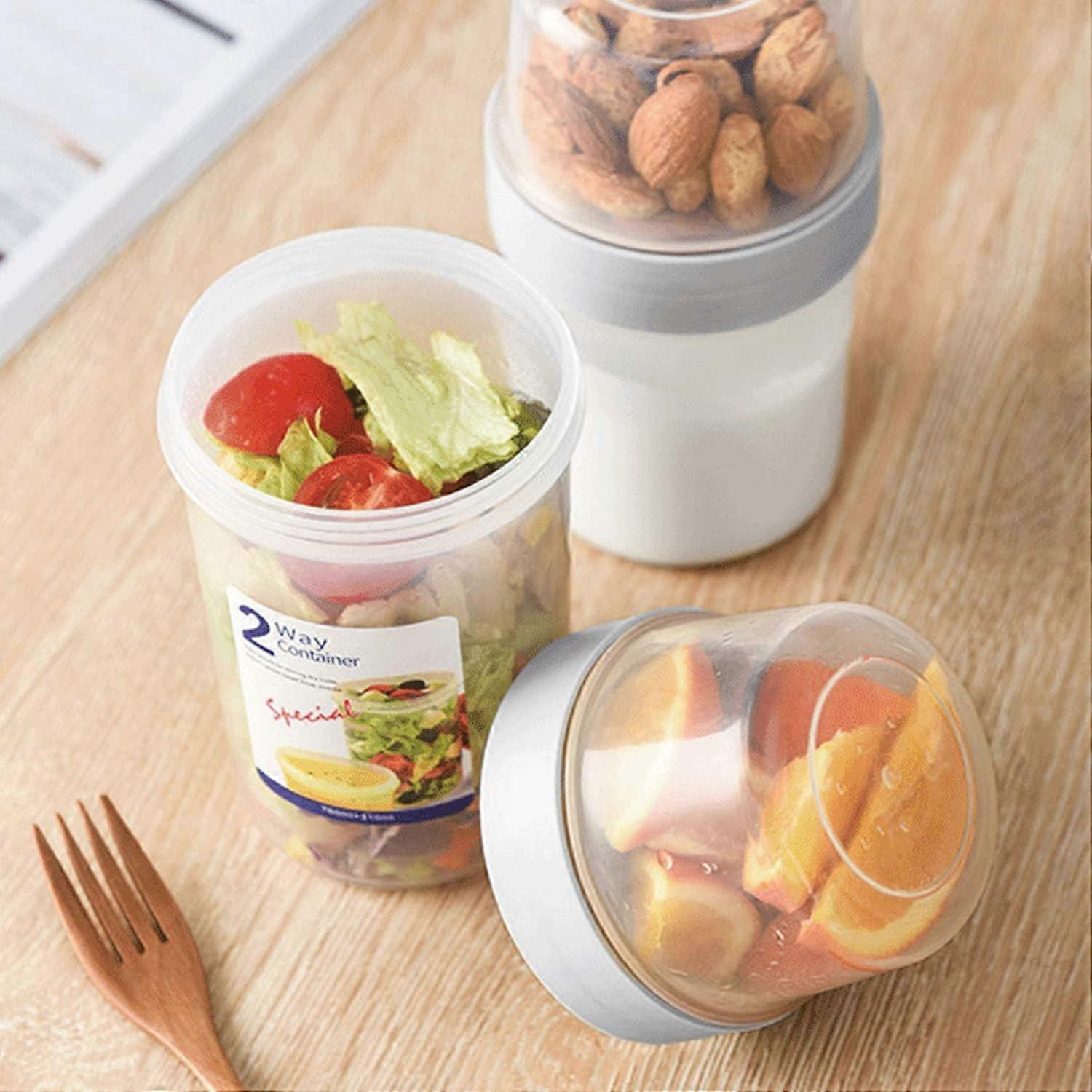 560ML+310ML, Yogurt Pot, Food Container, Travel Mug, Lunch Box ...