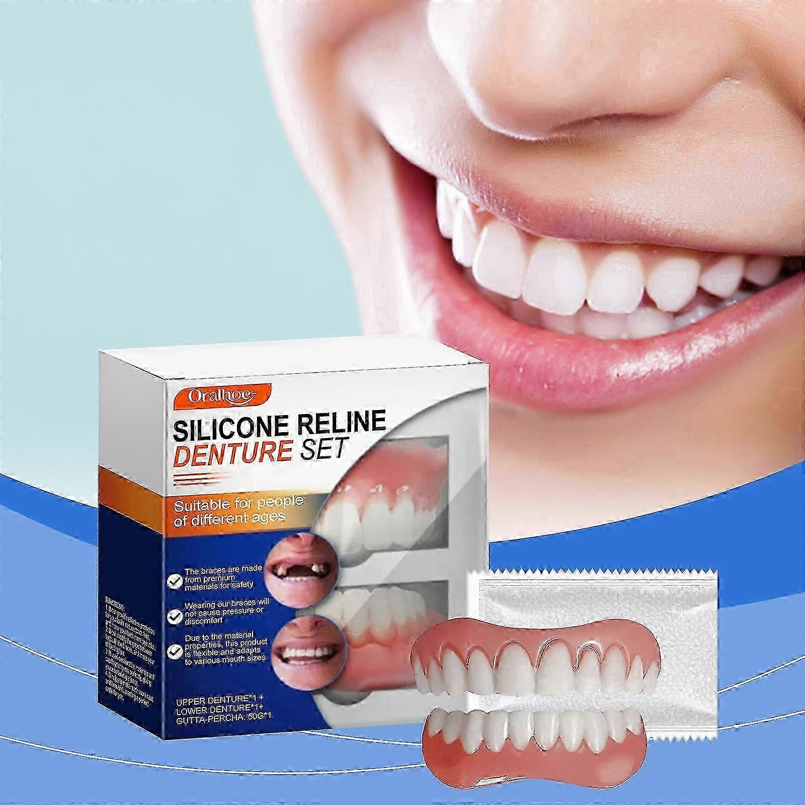 Silicone Resin Denture Setdental Beauty Sets, Enhance Smile Beauty ...