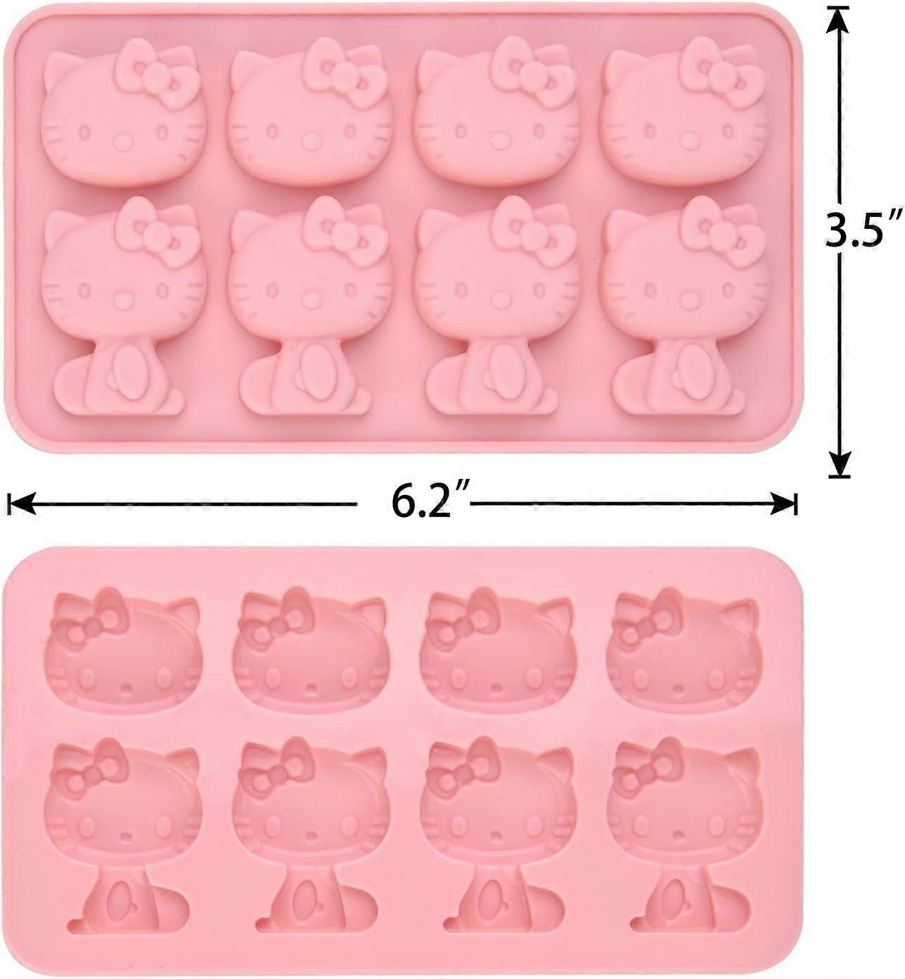 Hello Kitty Silicone molds,ice mold,Chocolate tray for Sugarcraft ...