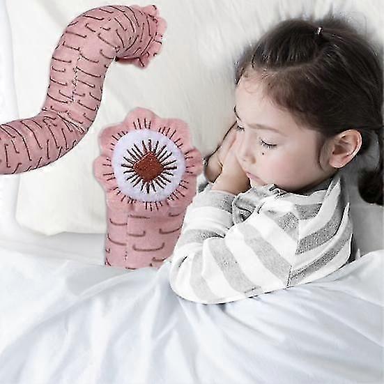 Sandworm Plush Toy Stuffed Red Worm Mutant Creature Doll Home Office ...