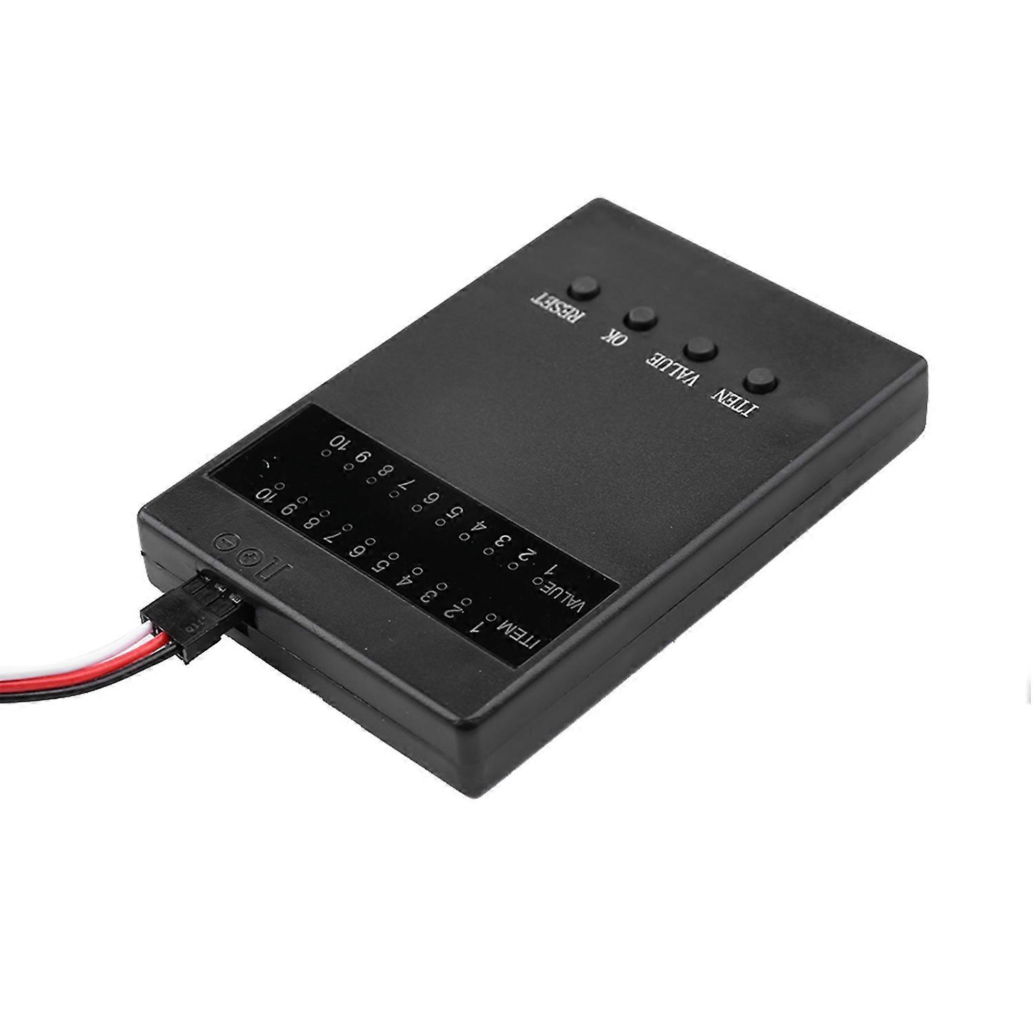 RC Car Program Card Electronic Speed Controller Programmer for RC Car ...