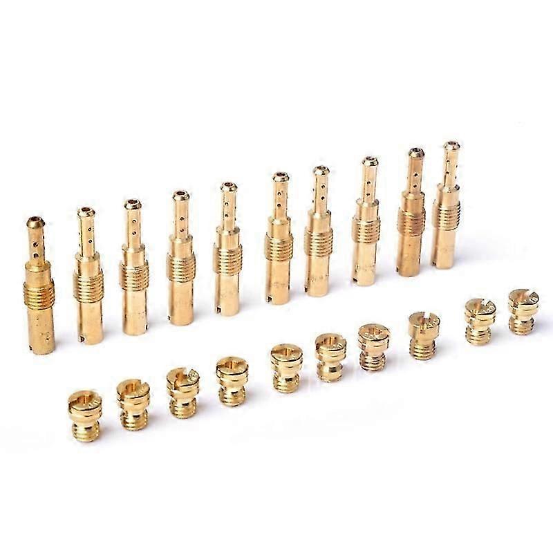 Universal Carburetor Main Jet And Slow Pilot Jets CVK PWK Motorcycle Carburador Injector Nozzle ...