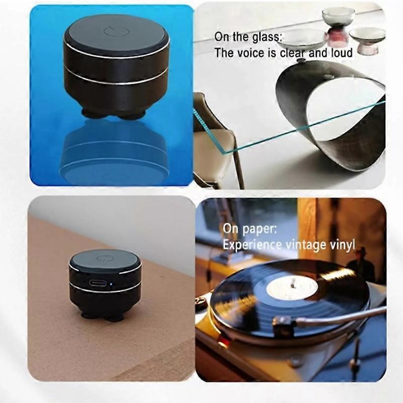 Mini Bone Conduction Speaker Vibration Stereo Audio Digital TWS ...