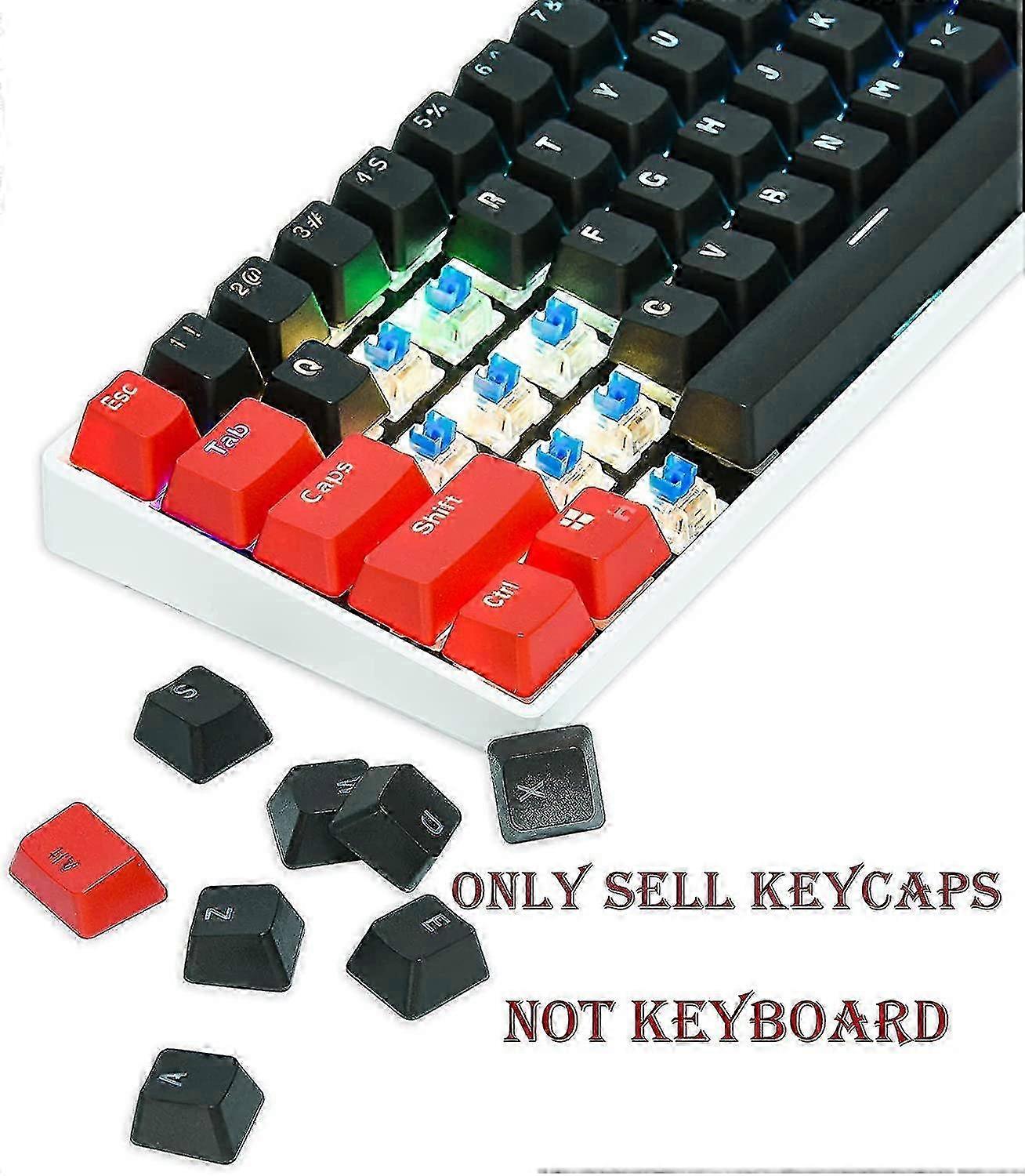 Custom 118-Key Set for Mechanical Keyboards, ASA Profile Pudding ...