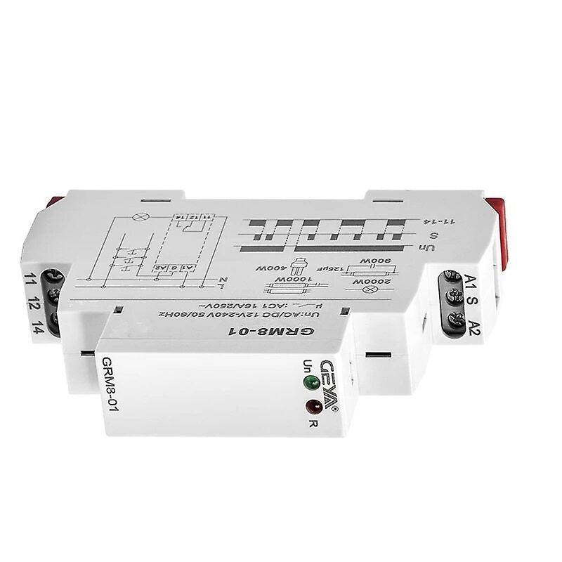 Din rail 3 phase spdt impluse relay electronic step relay memory ...