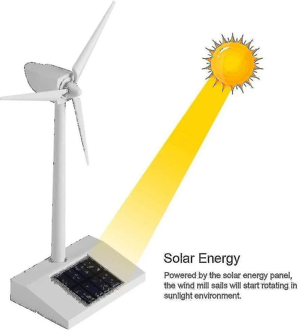 Wind Turbine Wind Turbine Desktop Model Solar Powered Wind Turbines ...