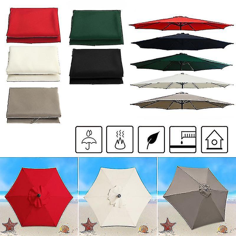 Outdoor Waterproof Parasol Sunshade Umbrella Cover Outdoor Courtyard ...