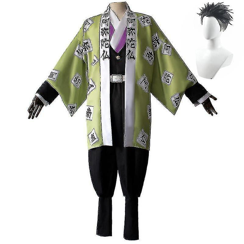 Demon Slayer Himejima Kyoumei Men Women Cosplay Costume Japanese Anime ...