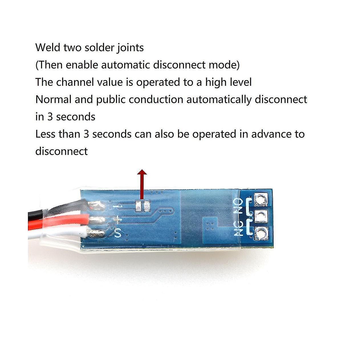 Pwm Relay S 5v Receiver 20a Electronic Module Diy On-off For Fpv Rc ...