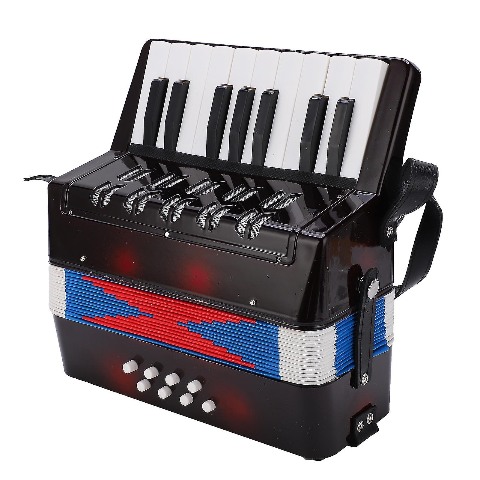 Accordion Musical Piano Keyboard Toy Rhythm Training Spring Instrument ...