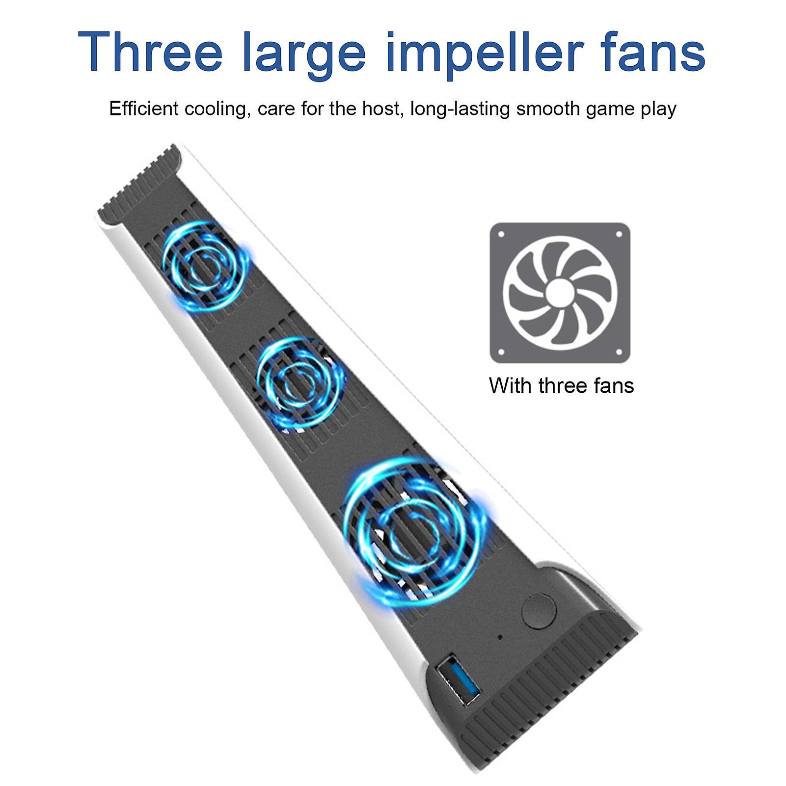 Cooling Fan Efficient 3-fan Design Heat Dissipation Extended Gameplay ...