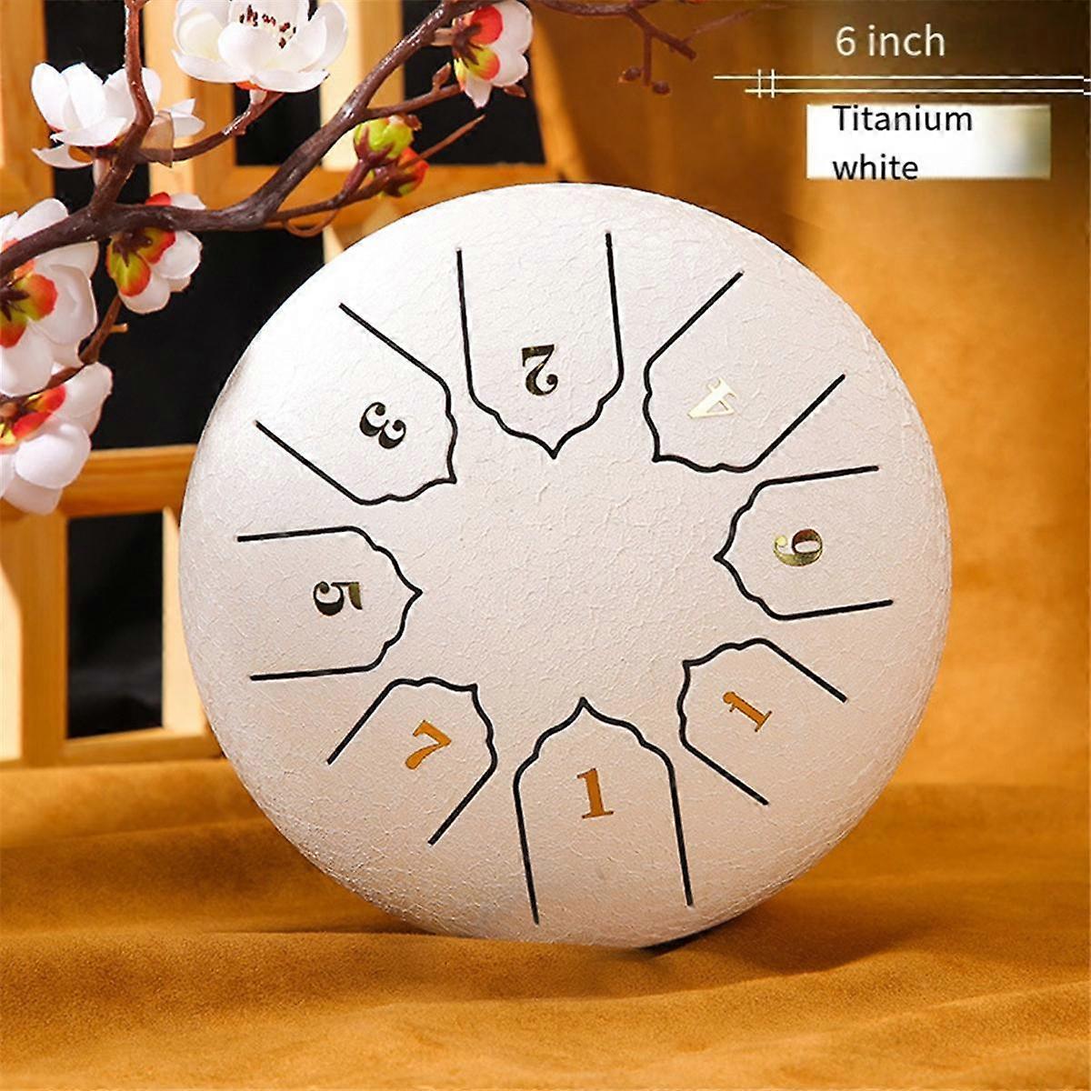 6-Inch 8-Tone Sound Rain Drum Outdoor Rain Drum Percussion Instrument ...