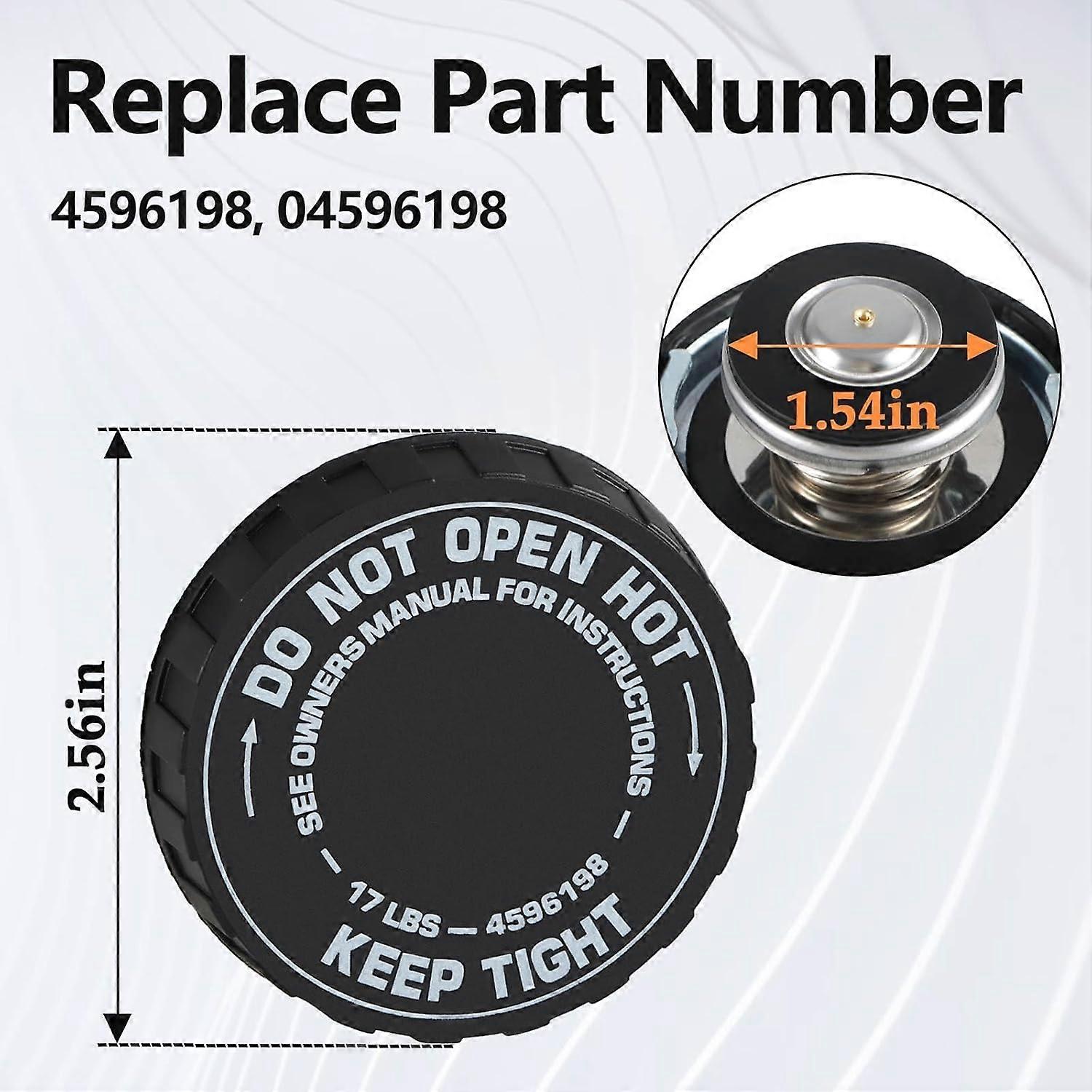 Radiator Cap Compatible with Chrysler 200 300 Concorde Pacifica/Dodge ...