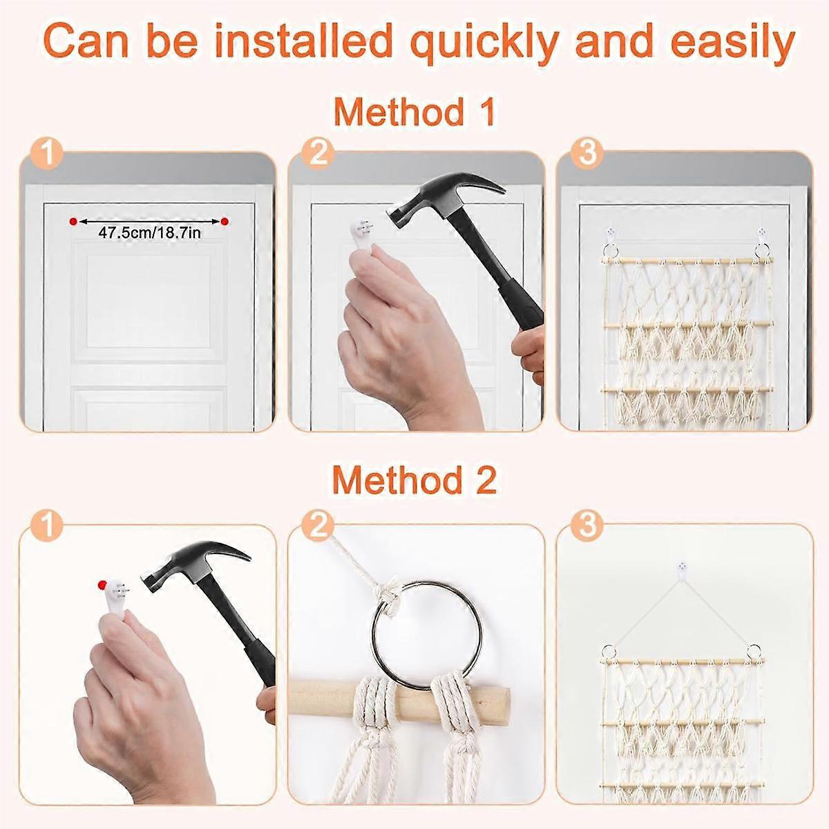 3 Layer Wooden Stuffed Toy Net, Stuffed Animal Net or Hammock, Small ...