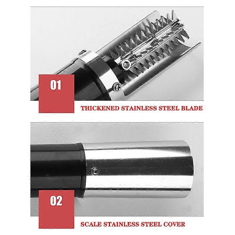 125W Cordless Electric Fish Scaler Portable Charging Fish Scale Scraper ...