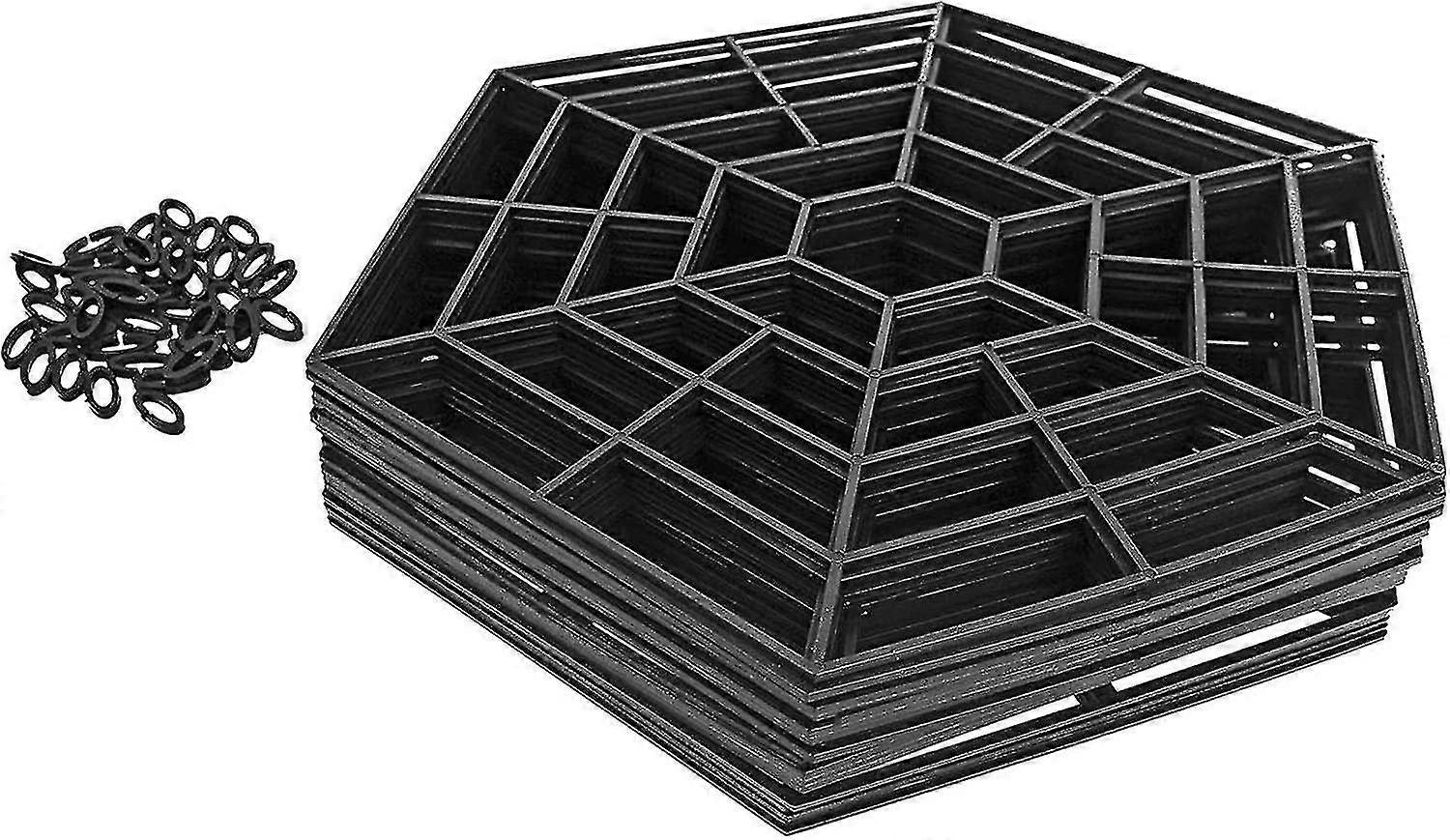 Pond Protectors 20 Pack Plastic Web Hexagonal Pond Guard Netting ...