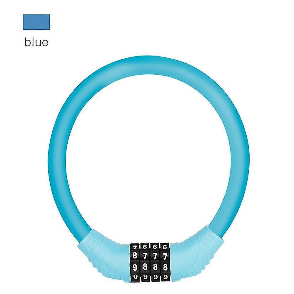 Bike Lock 4 Digit Code Combination Bicycle Lock Bicycle Security Lock ...