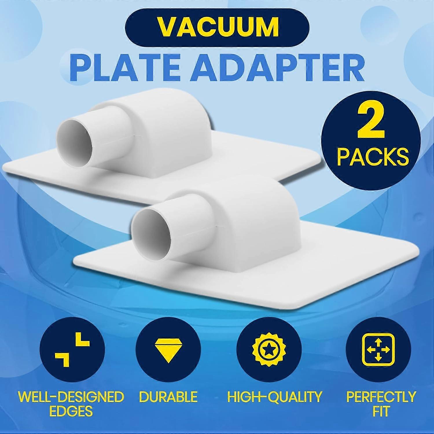 2-Pack Above Ground Pool Vacuum Plate Adapter Fits Summer Waves SFX ...