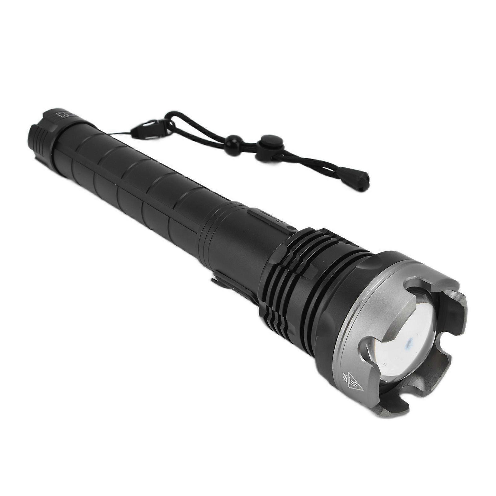 P90 Powerful Flashlight 5000LM Telescopic Zoom Flashlight IP65 ...
