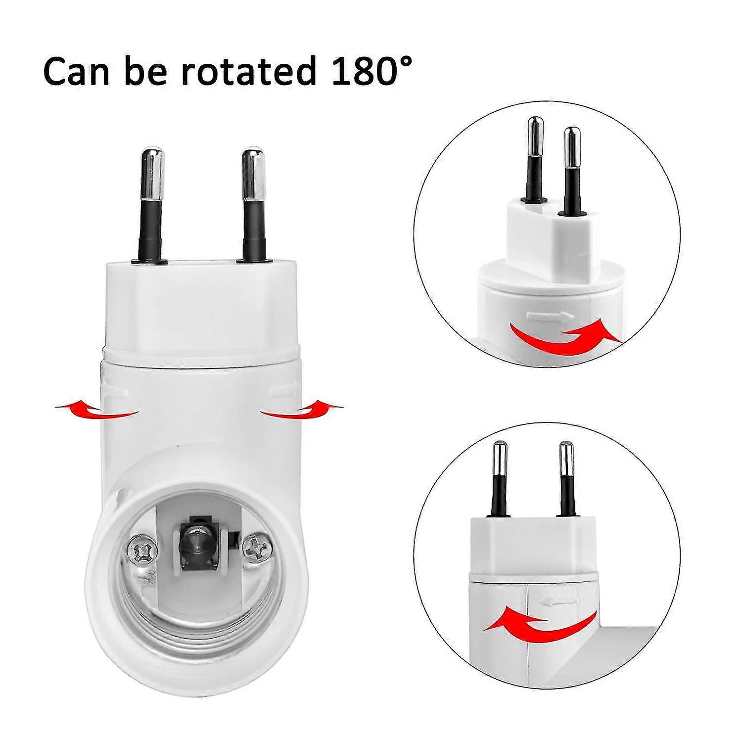 E27 Socket with Wireless Switch, LED Bulb Holder, AC 230V, E27 Adapter ...