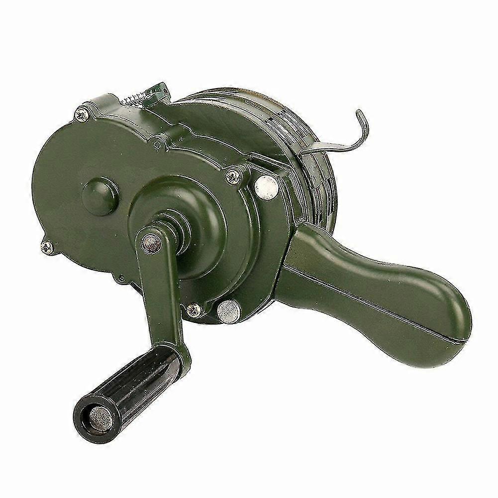 Hand Crank Siren Horn 110db Manual Operated Metal Alarm Air Raid ...