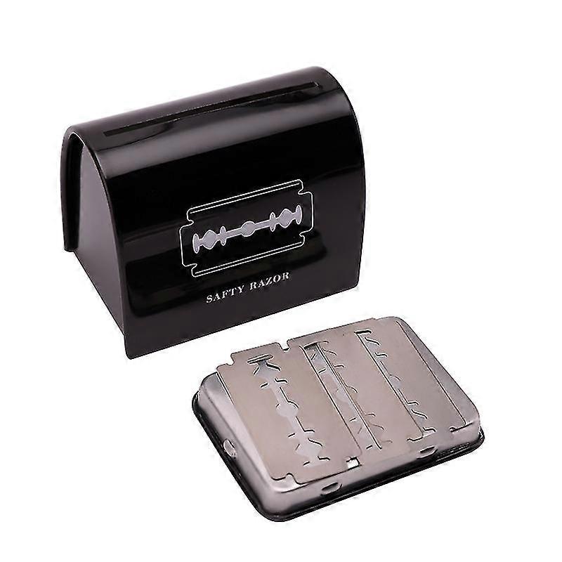 Portable Shaver Disposal Case Safe Storage Bank for Used Safety Shaver ...
