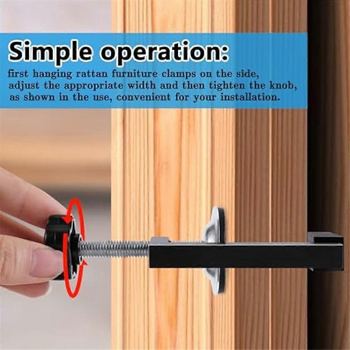 8Pcs G-Clips,Adjustable Patio Furniture Clips- Outdoor Sofa Rattan ...