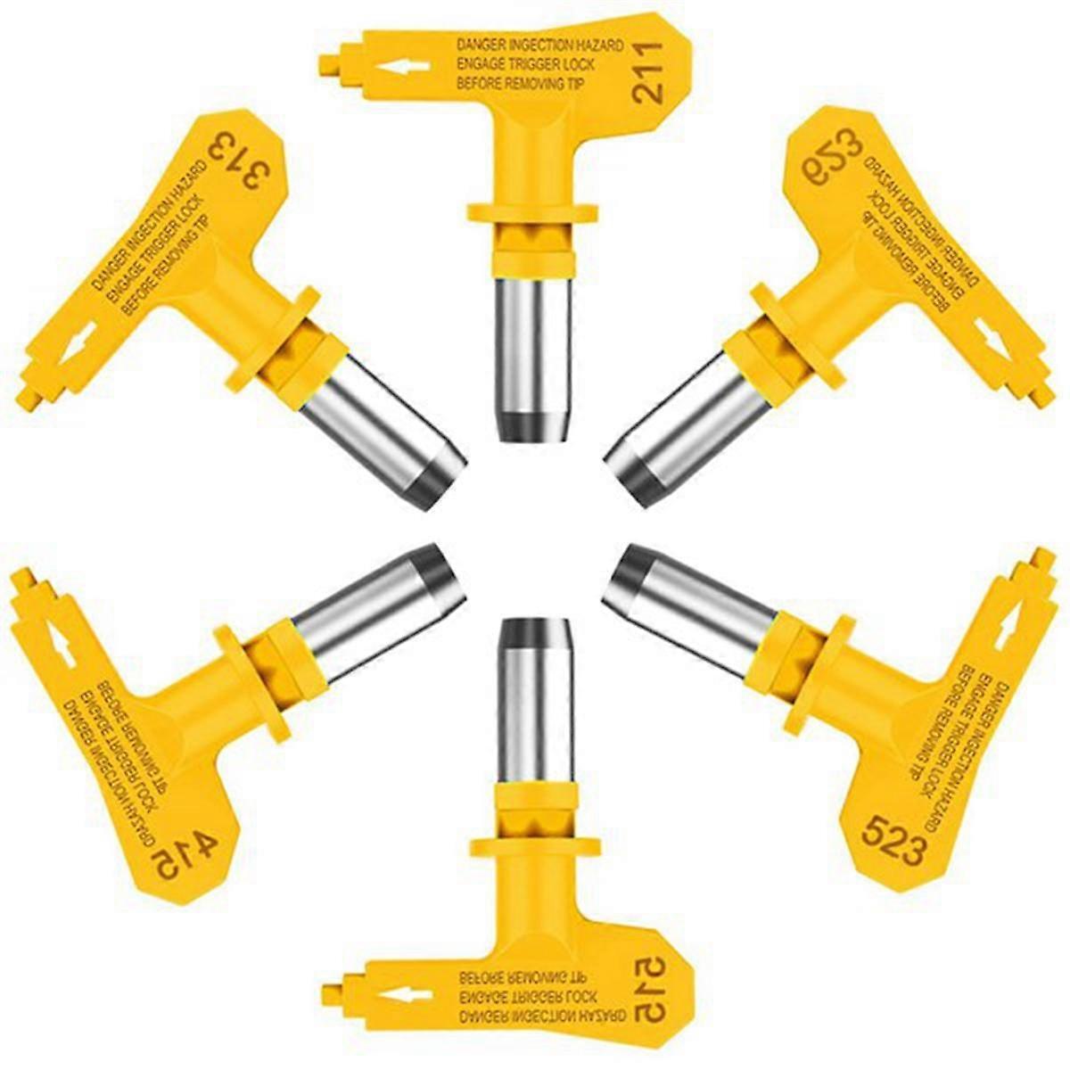 Airless Paint Nozzles and Filters Set Spraying Machine Tips Airless ...