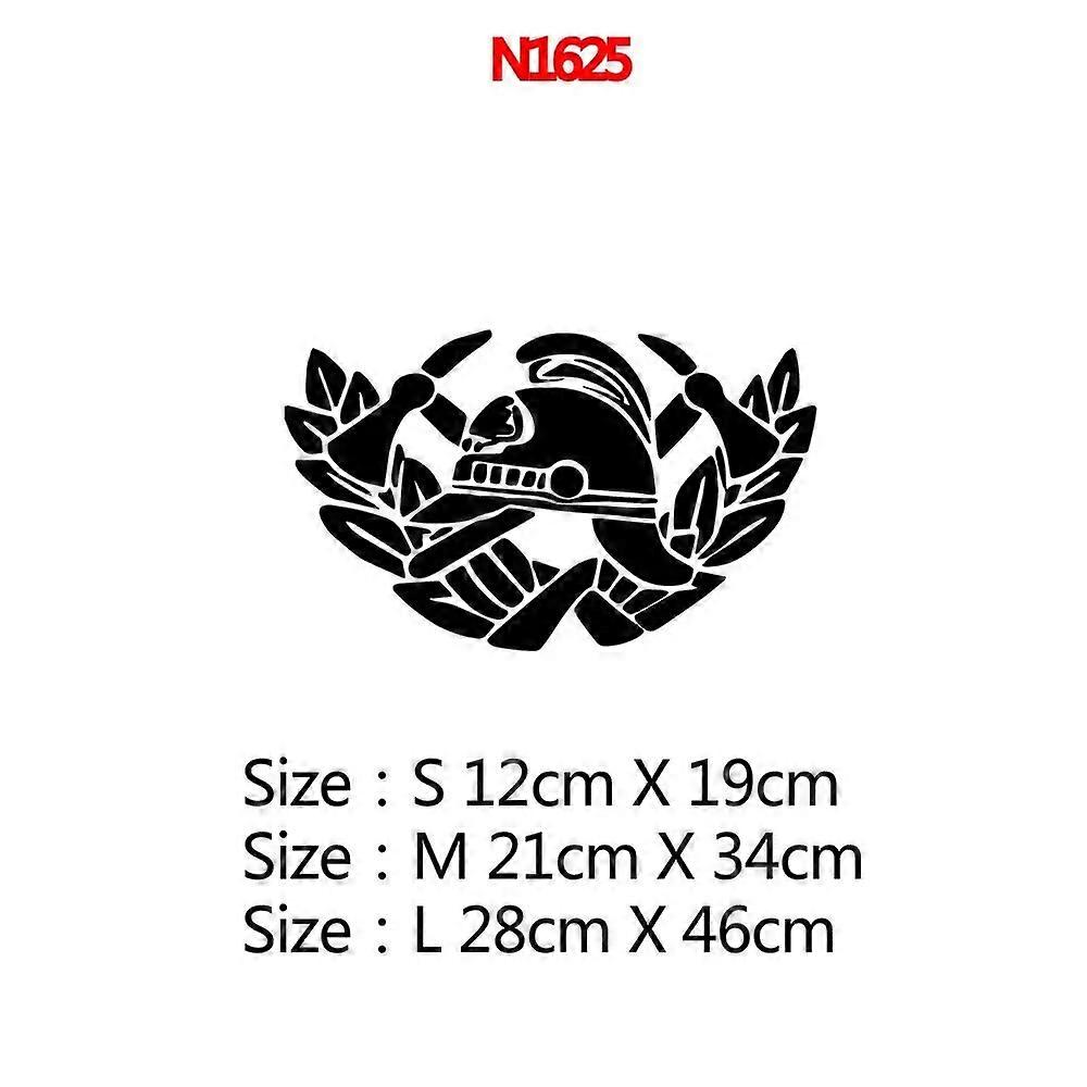 Cool Fire man Logo Car Sticker For Auto Decal Window Removable Fireman ...