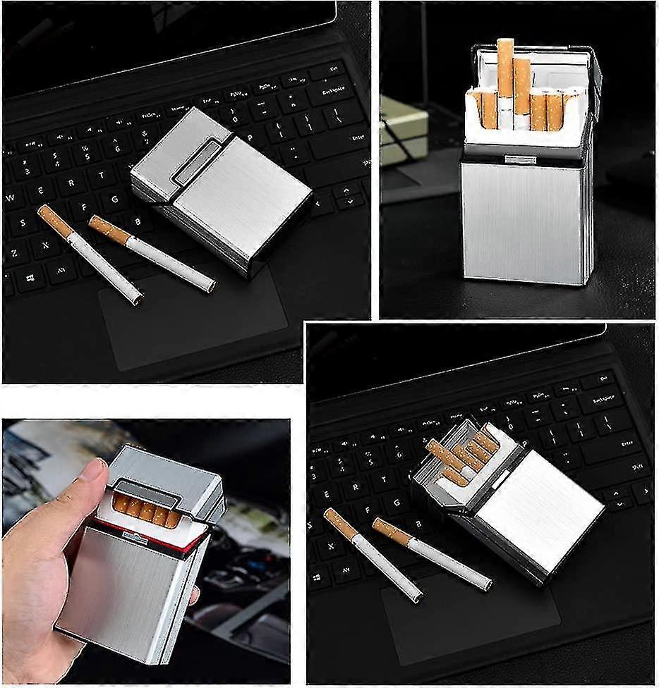 Cigarette Case King Size Aluminum For Whole Package Cigarettes 20pcs ...