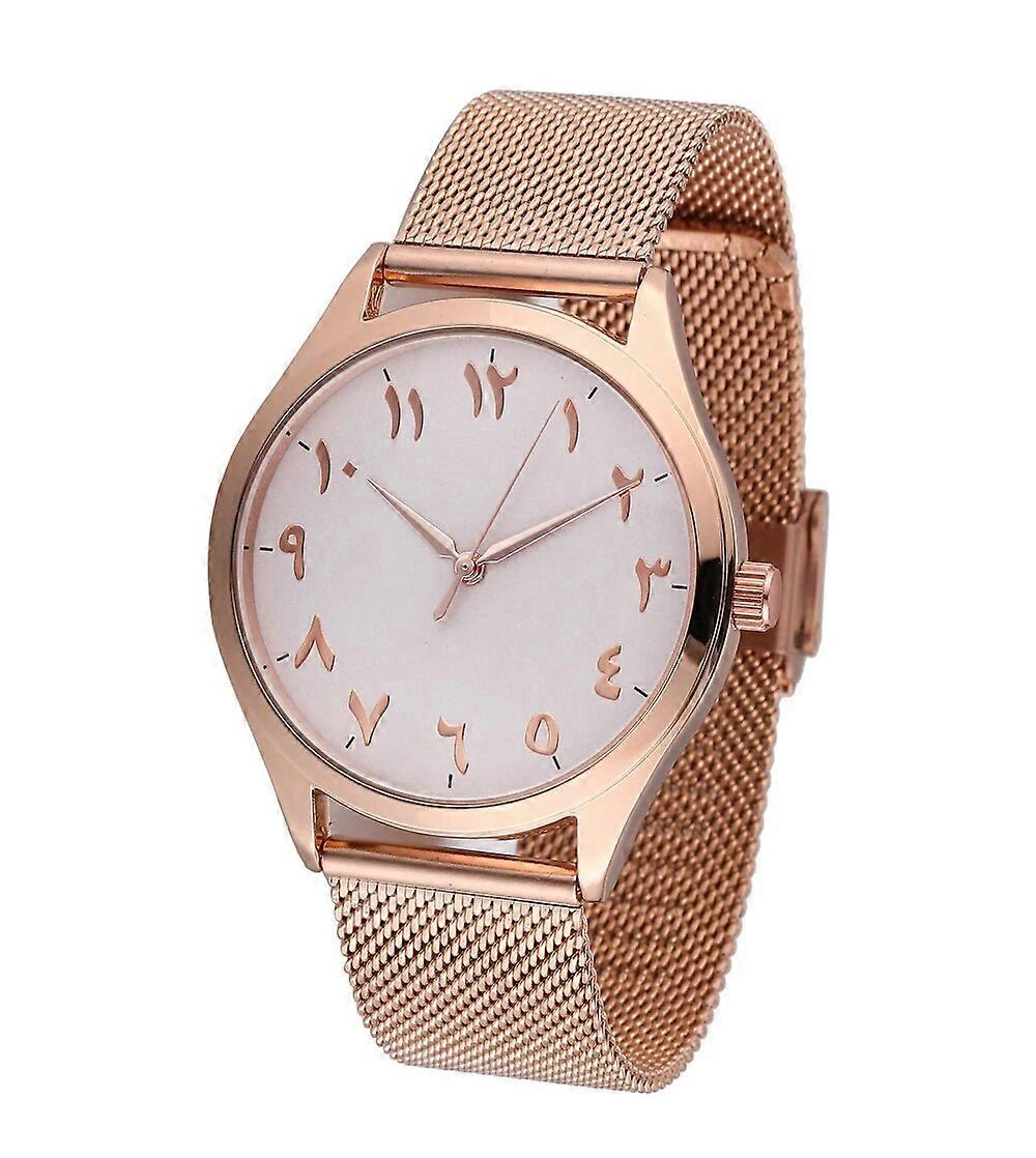 Unique Arabic Numbers Watches Casual Women Men Quartz Wristwatches ...