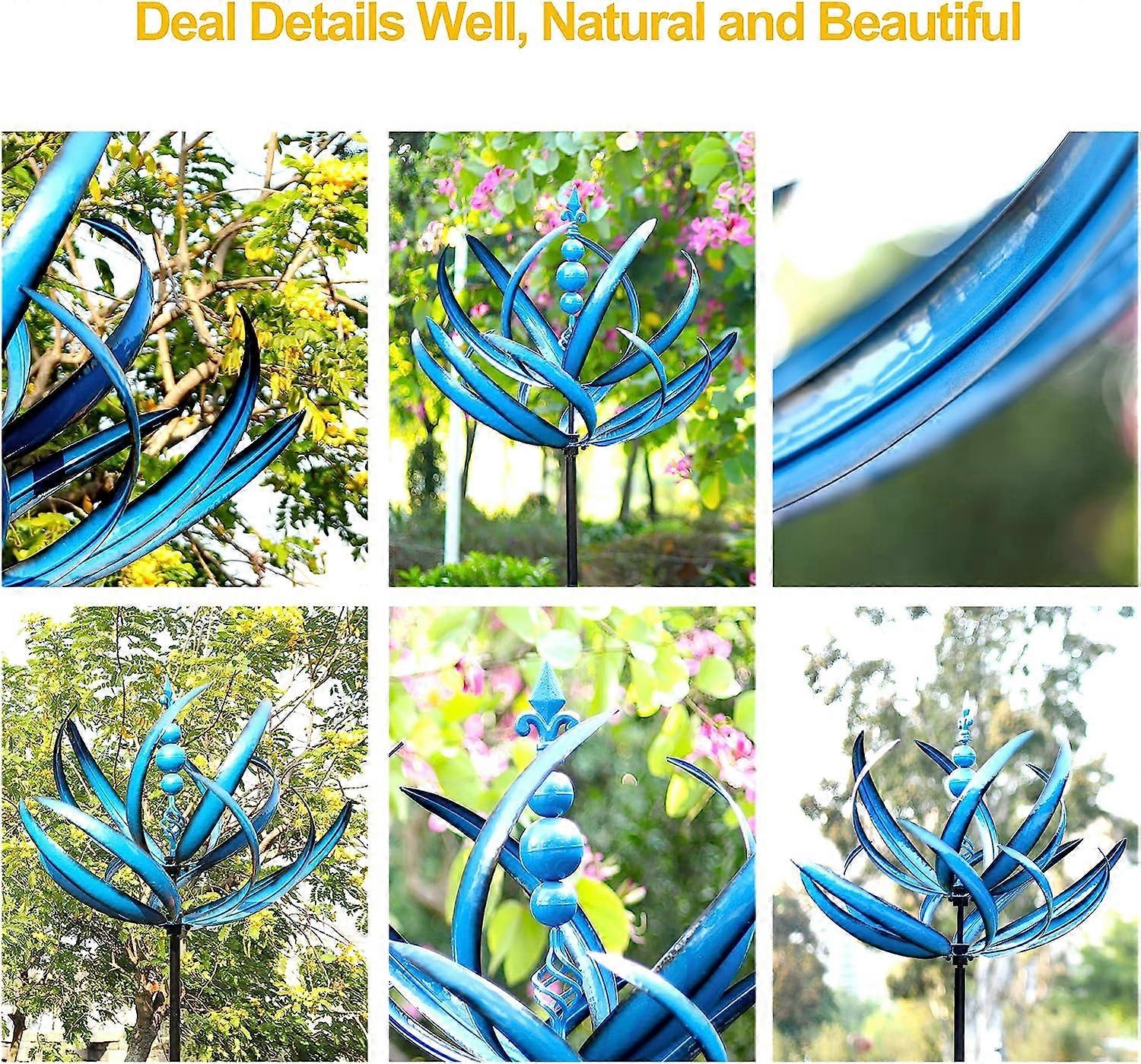 Harlow Wind Spinner Rotator, Wind Spinner for Yard and Garden, Large ...