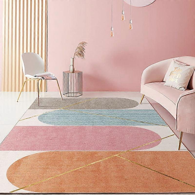 Modern Printed Hall Carpet In The Living Room Bedside Rugs For Bedroom ...