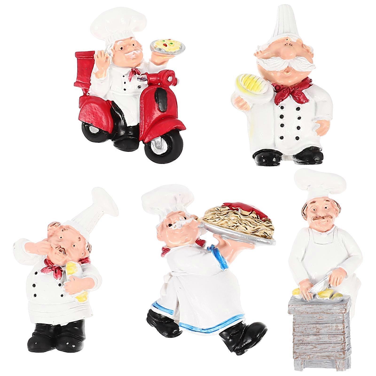5 Pcs Fridge Whiteboard Magnetic Chef Sticker Kitchen Refrigerator ...