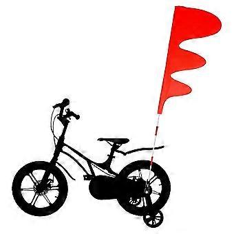 1 Pcs Bike Safety Flags Kids Bike Flag, Bike Trailer Flag Adjustable 6 ...